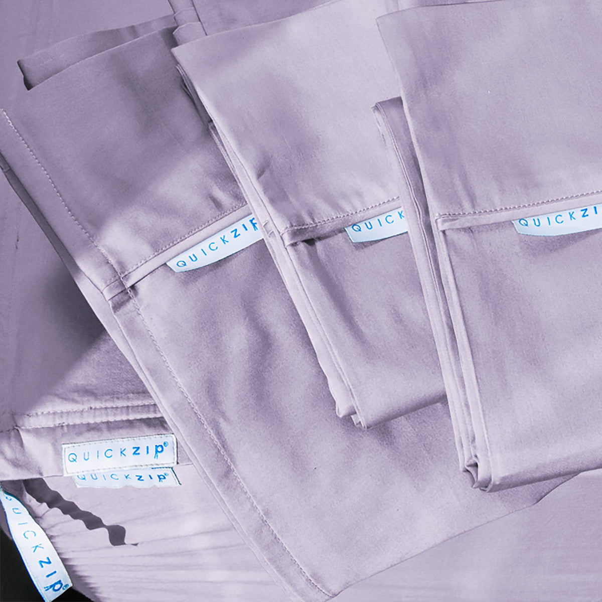 Twin Percale Cotton Zip Sheet Starter Pack from QuickZip Sheet Company