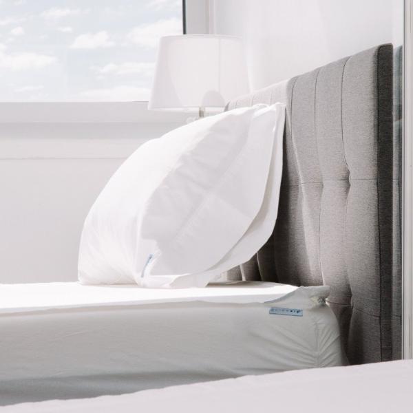 Queen Percale Cotton Zip Sheet Starter Pack from QuickZip Sheet Company