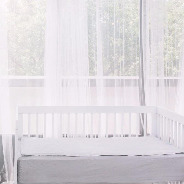 Crib Mattress Sheets | Zip On and Zip Off by QuickZip Sheets
